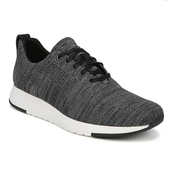 Vince | Shoes | Vince Marled Grey Sneakers Palo Stretch Knit Designer ...